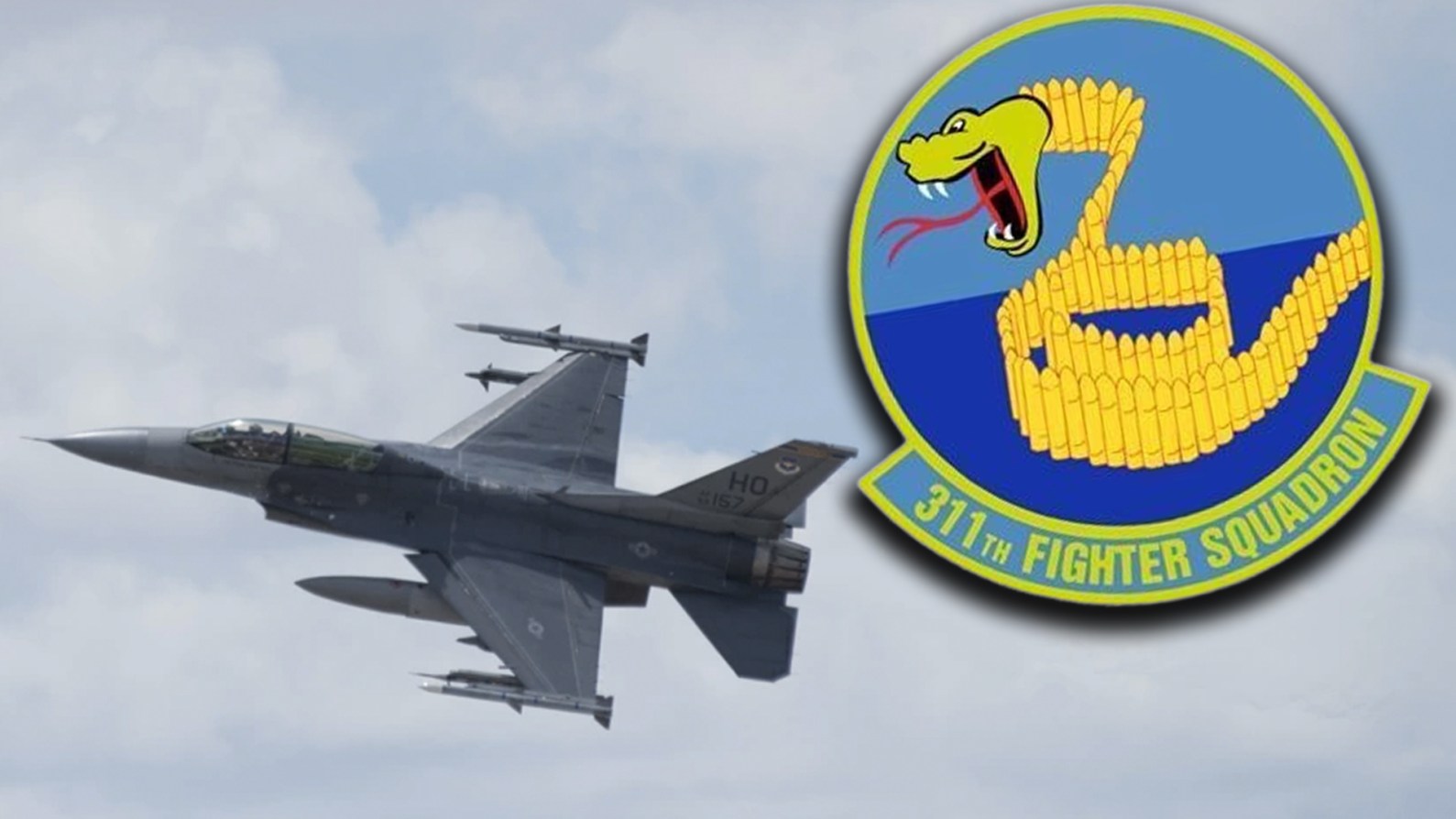 The story behind the Air Force's bizarre 311th Fighter Squadron emblem
