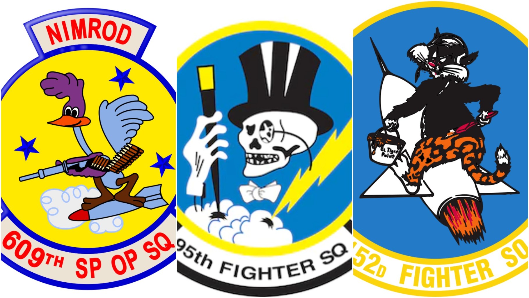 The story behind the Air Force's bizarre 311th Fighter Squadron emblem