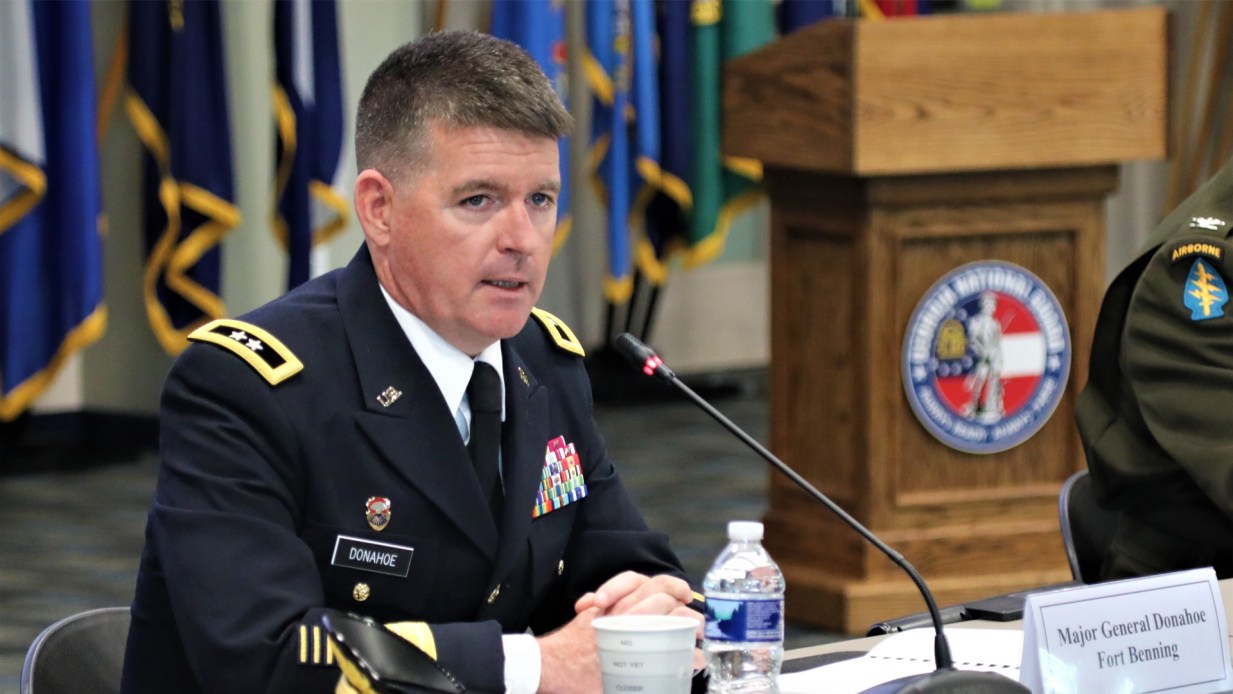 Army general investigated for defending female troops online retires