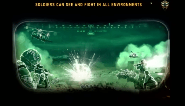 Army IVAS: Photo mockups show soldier view through high-tech display