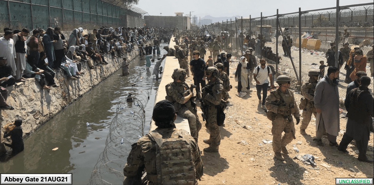 Marines were put in a hellish situation at Abbey Gate, investigation finds