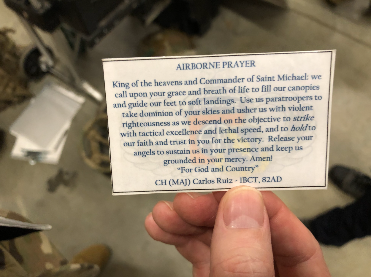 How US Army paratroopers prepare for a night jump training operation