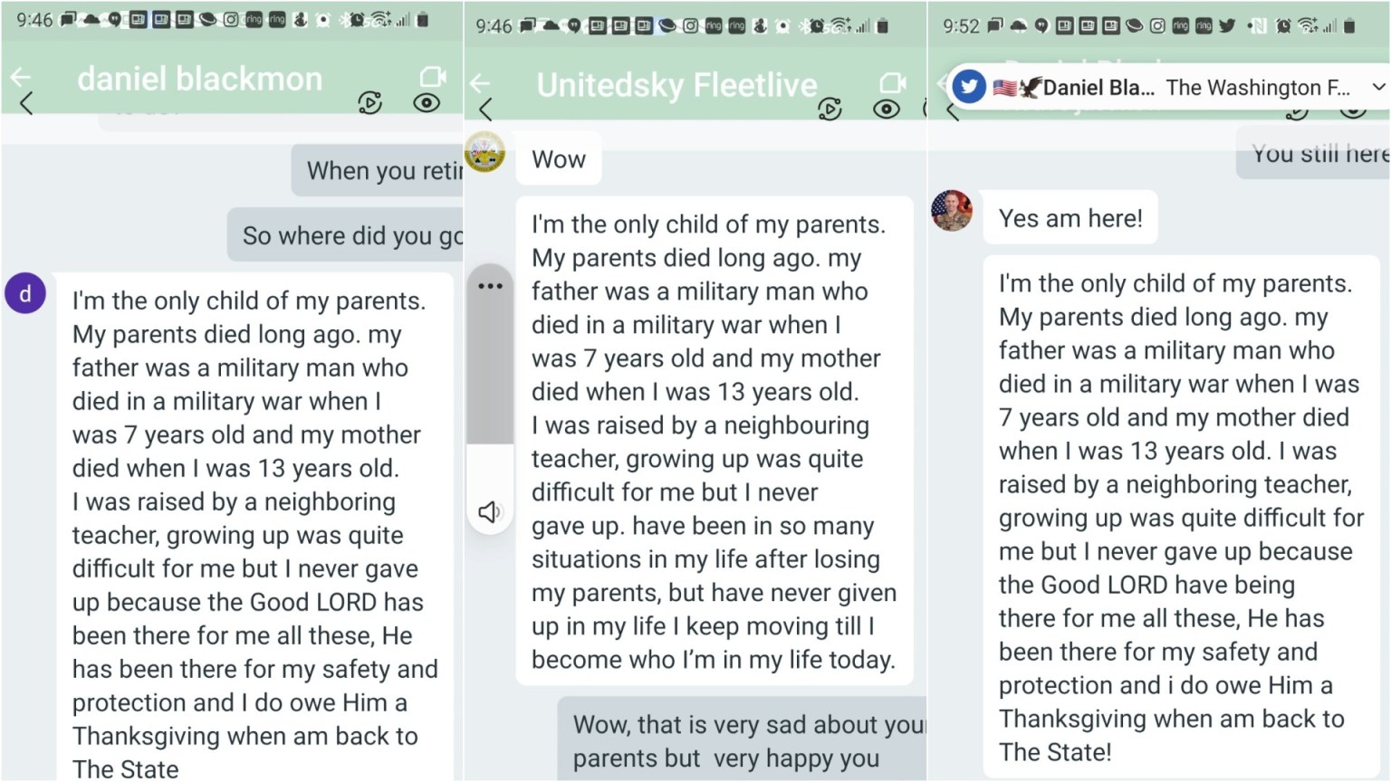 Army Col. Daniel Blackmon: The accidental face of military romance scams