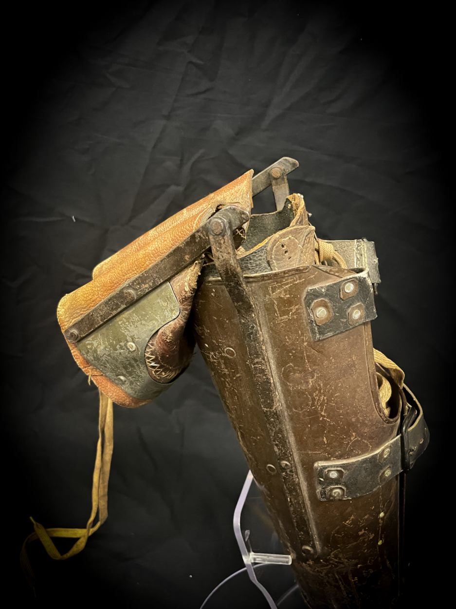 American POW made a prosthetic leg while in a German prison camp