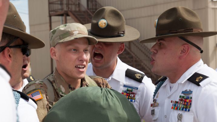 Why the Army killed 'shark attack' screaming on day 1 of basic training