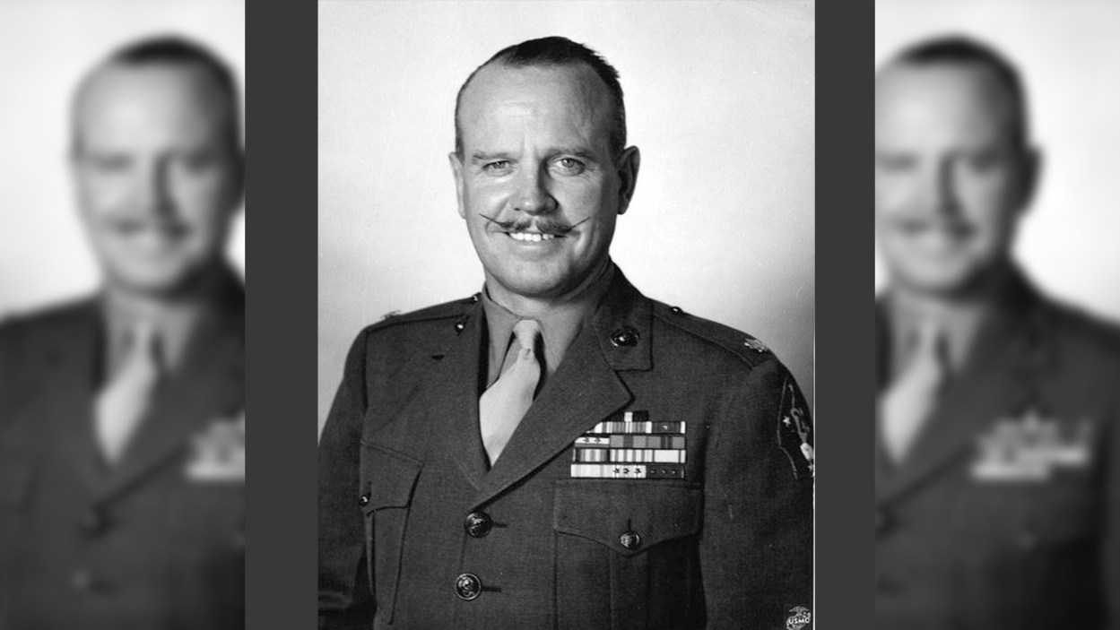 This Marine fought in three wars, while rocking a fantastic mustache