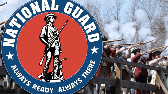 The National Guard ‘minuteman’ is based on a real-life badass