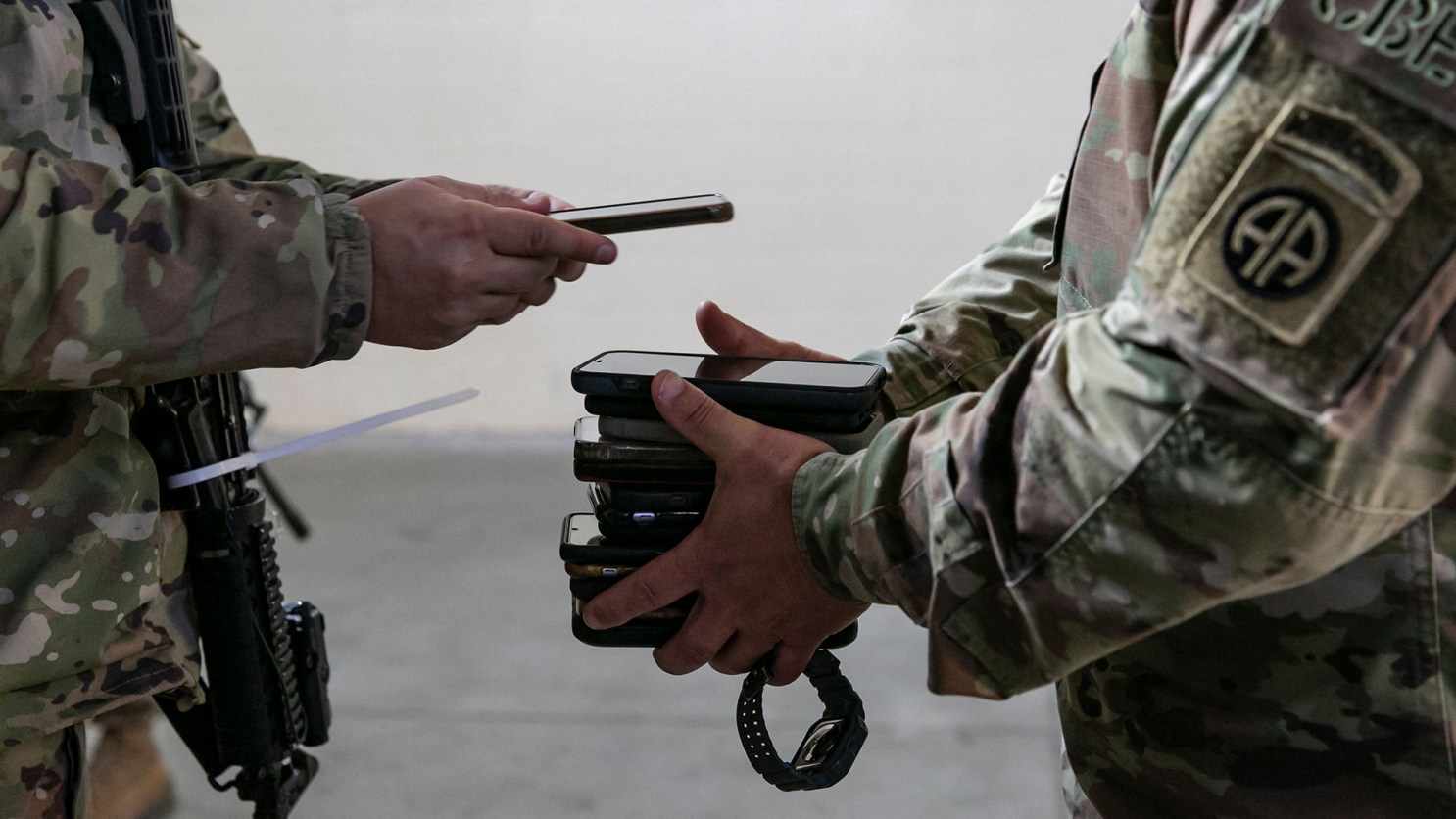 US military learning from Russian troops using cell phones in Ukraine