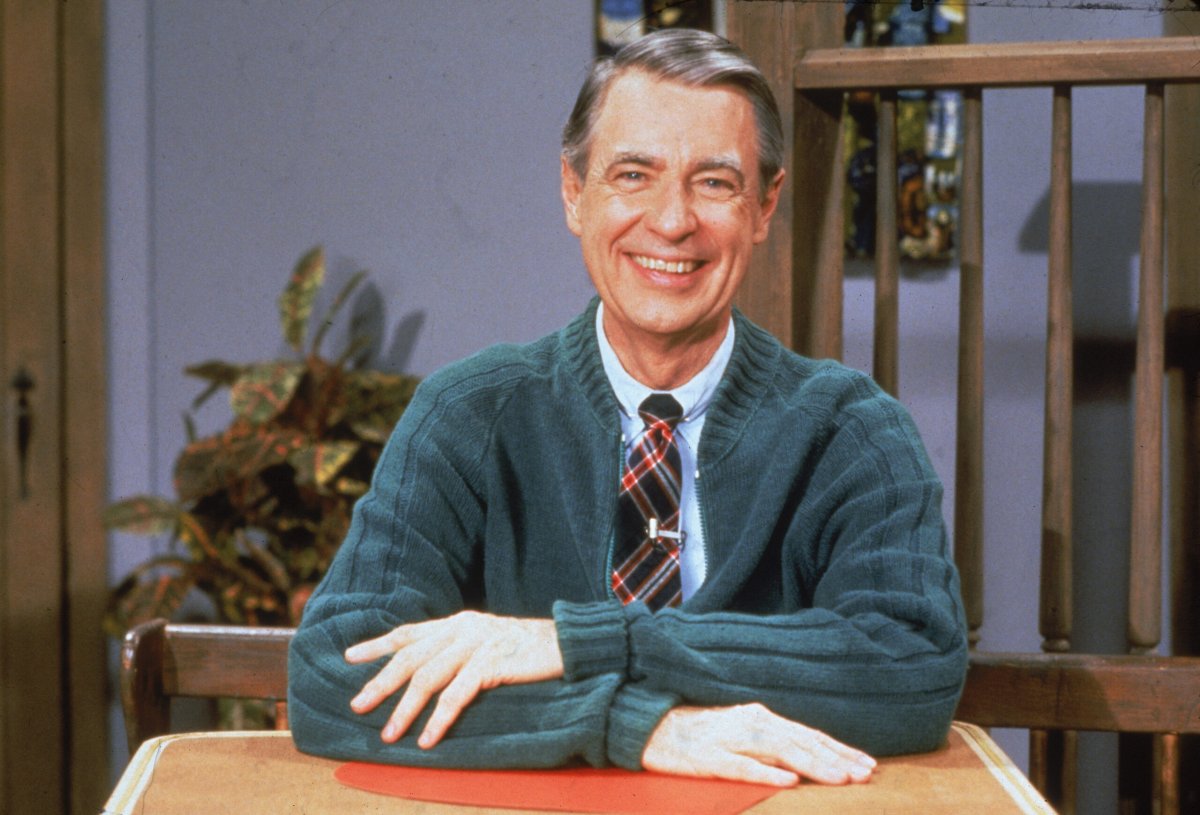 Why do people think Mister Rogers was a deadly sniper?