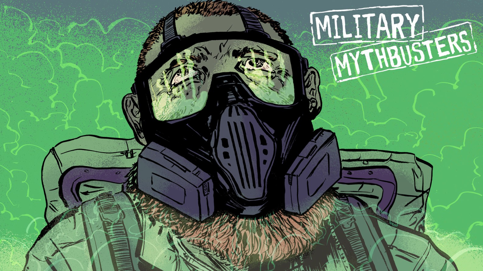 US Military and beards: Does facial hair really break a gas mask seal?