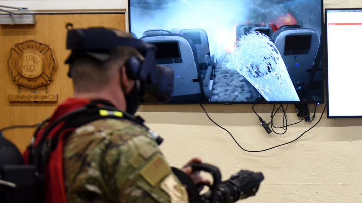 The Air Force is using virtual reality to revolutionize military training
