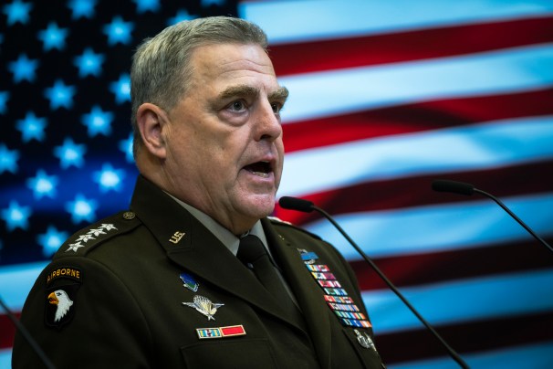 Who will be the president's top military adviser after Gen. Milley retires?