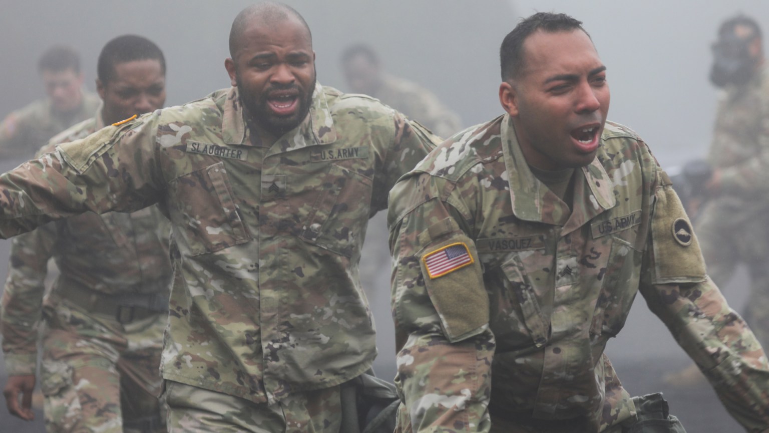 Photos show soldiers regretting everything after gas chamber training