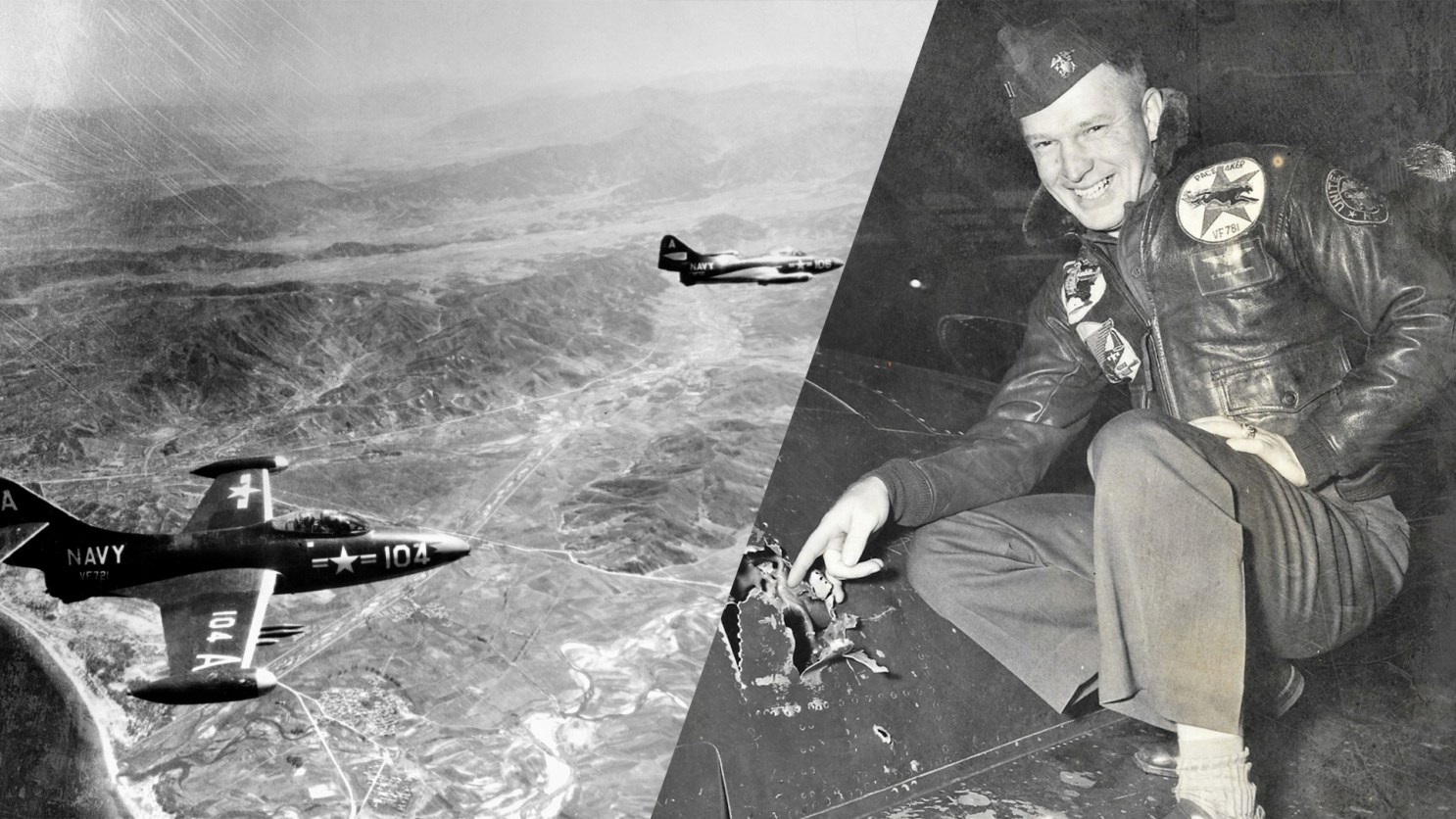 This US Navy pilot was the real-life Maverick of the Korean War