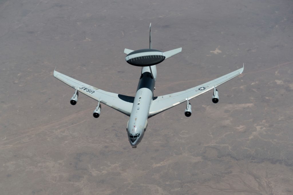 Where is the replacement for the Air Force's aging AWACS?