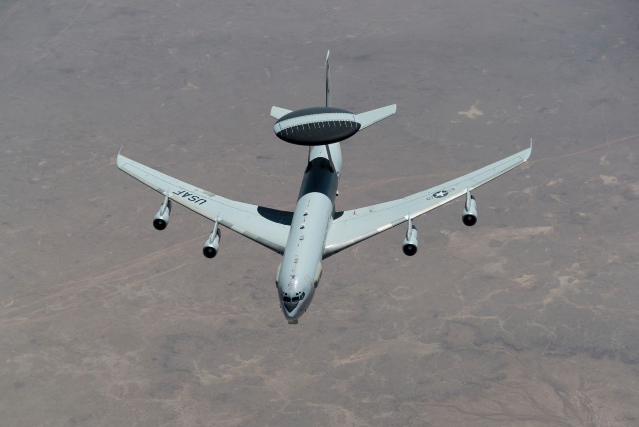Where is the replacement for the Air Force's aging AWACS?