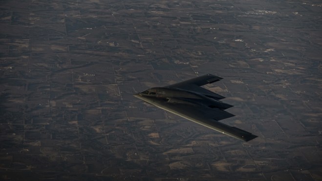 B-2 Spirit makes emergency landing, catches fire, following malfunction