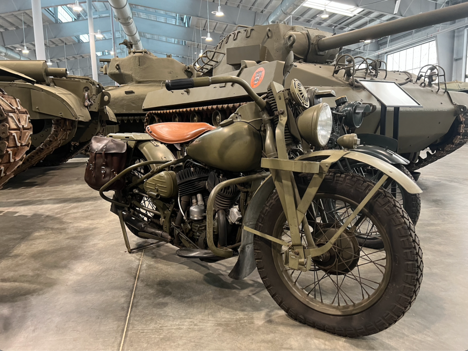 The World War II history of American chopper motorcycles