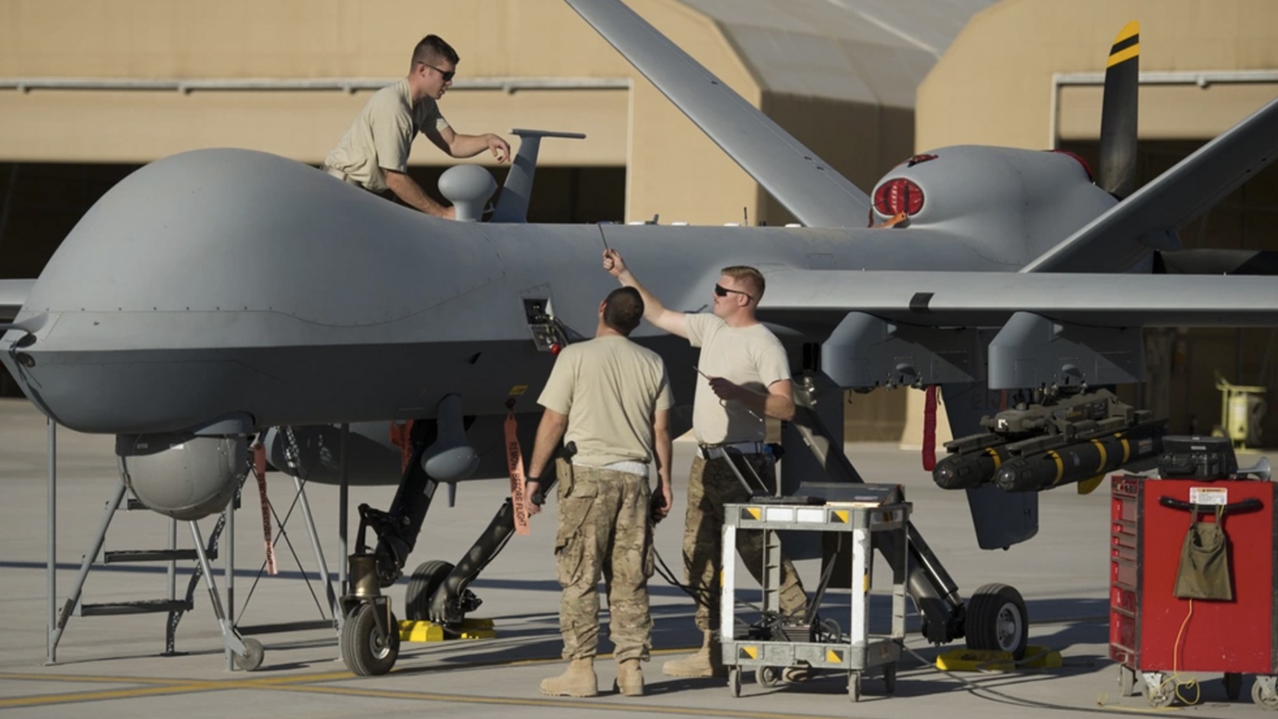 How the Air Force Reaper drone can be a ‘Grunt Angel’ for US infantry