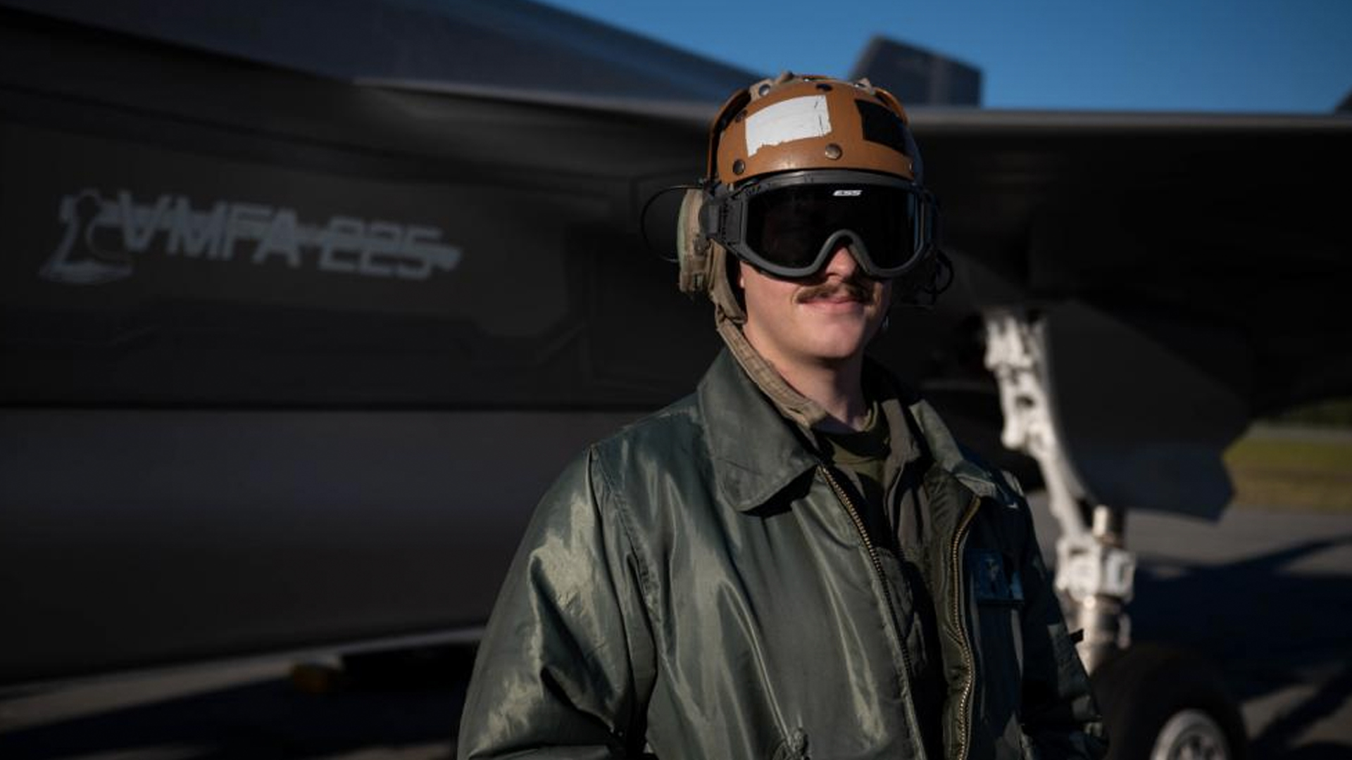 US Marines, sailors, airmen show off glorious mustaches