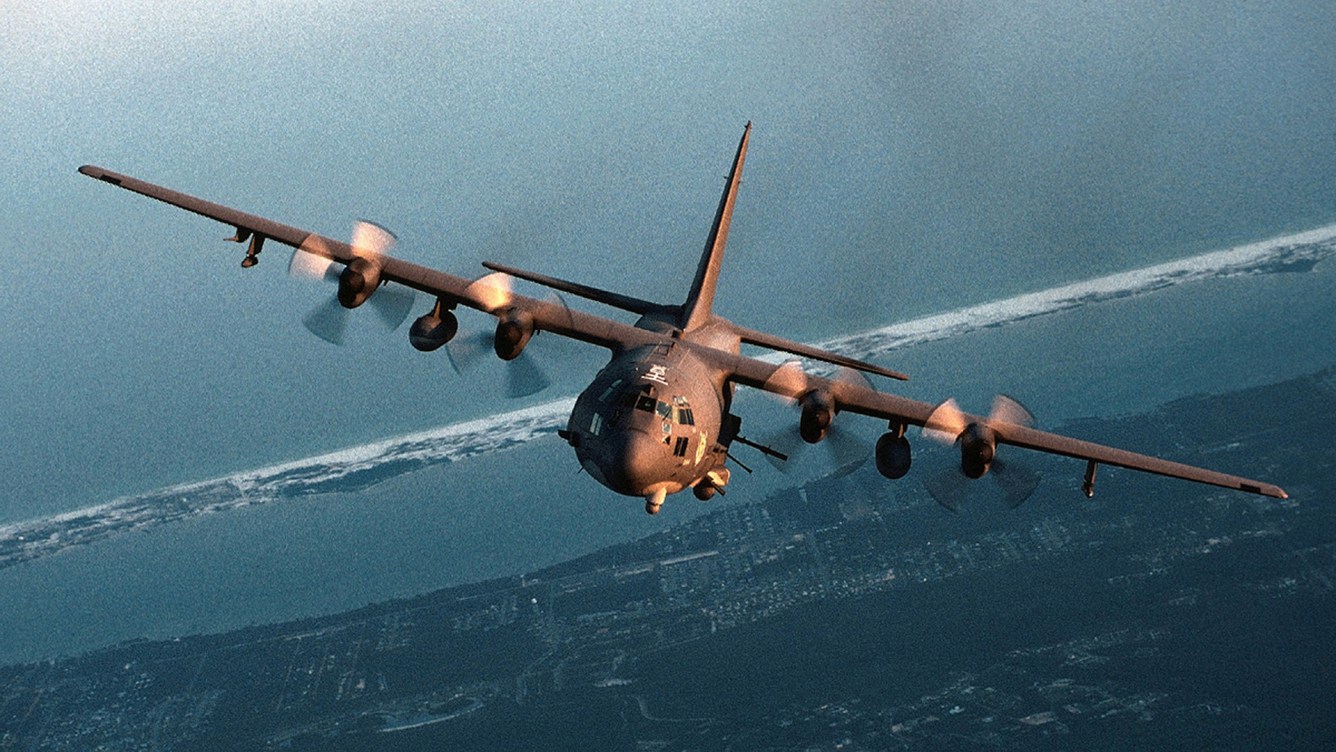 AC-130 destroys truck US says launched missile attack in Iraq