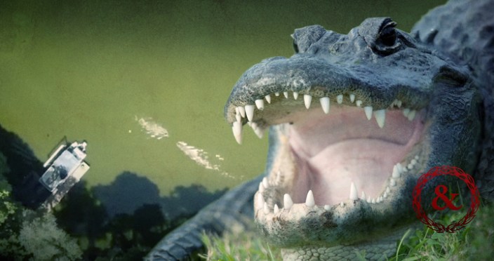 Watch an Air Force pararescue vet fight a gator attack with his bare hands