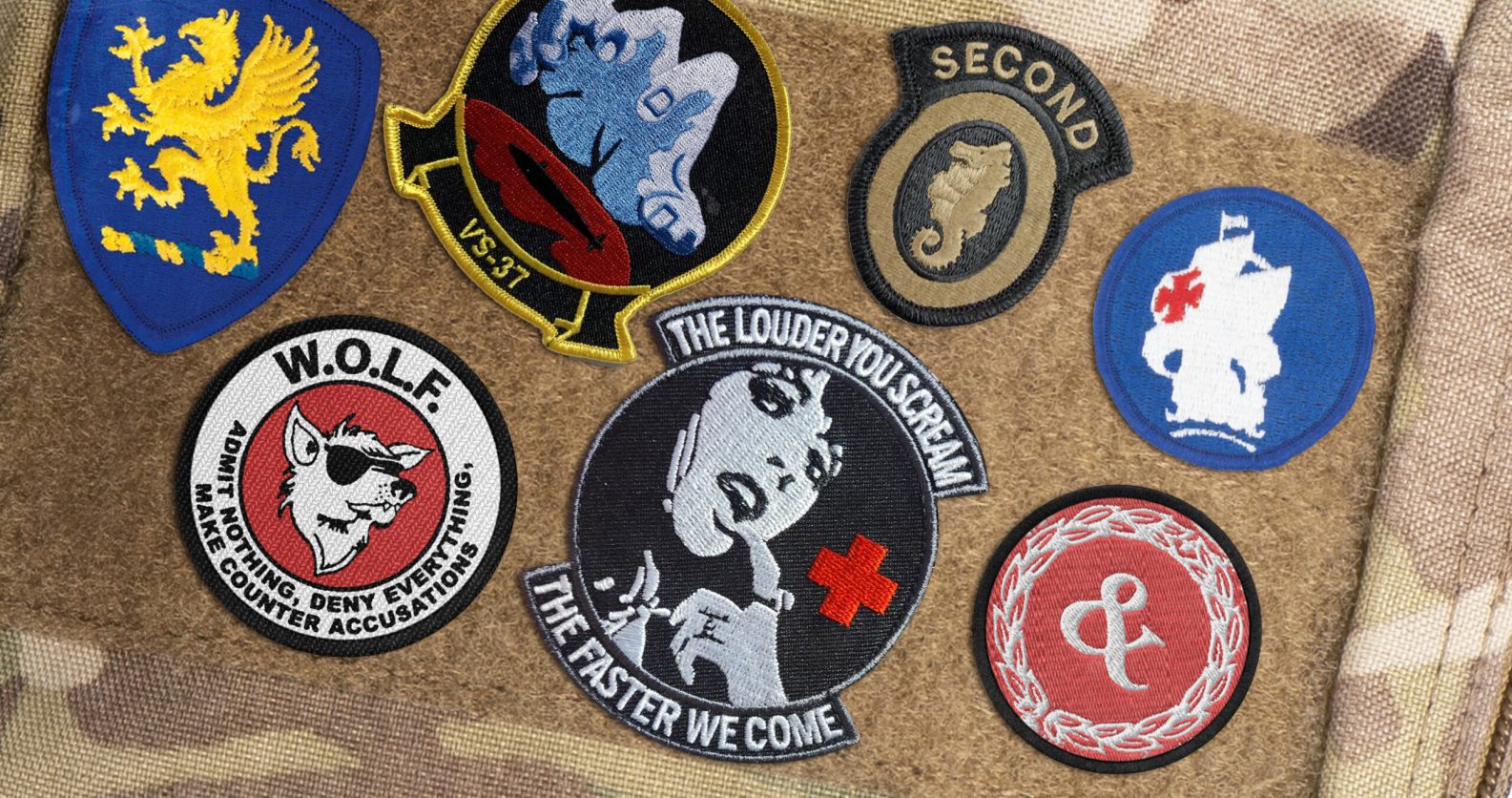 These are the best and most absurd US military unit patches