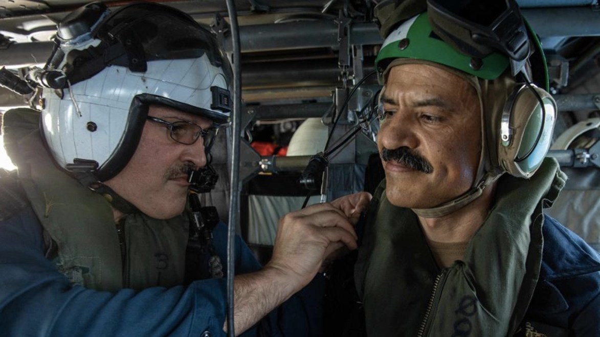 Navy officer promoted wearing same shoes he was issued 26 years ago