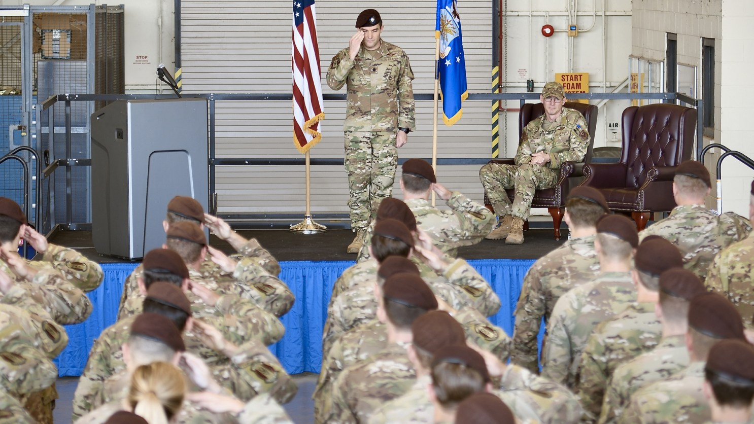 Air Force ‘brown beret’ squadron with major impact bids farewell