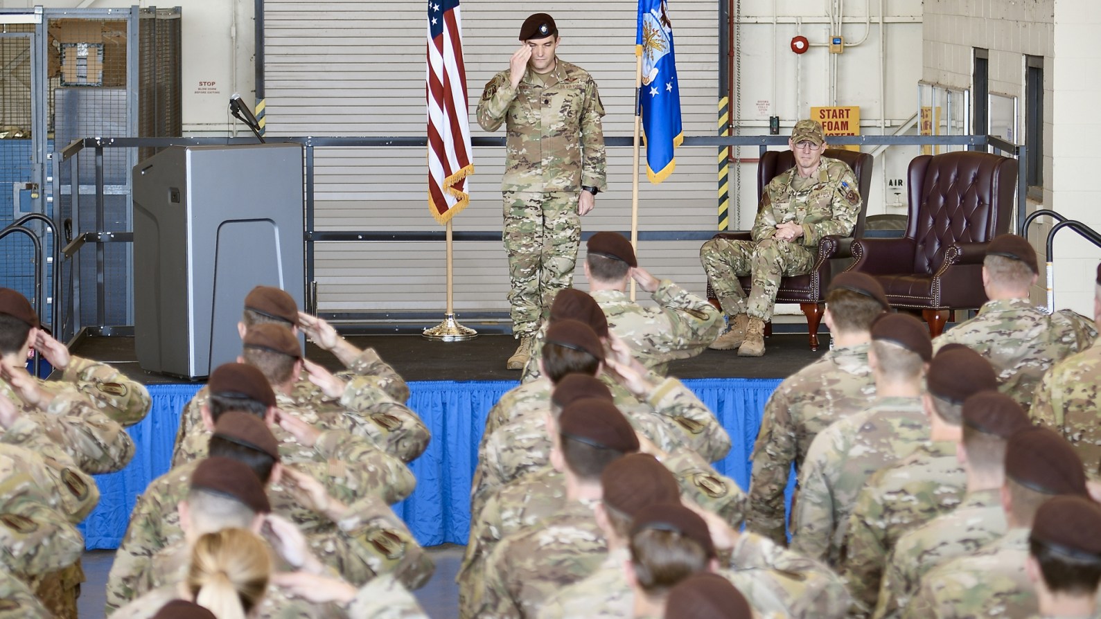 Air Force ‘brown beret’ squadron with major impact bids farewell