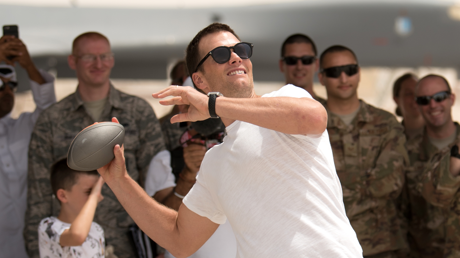 Tom Brady: Football season is just like a military deployment