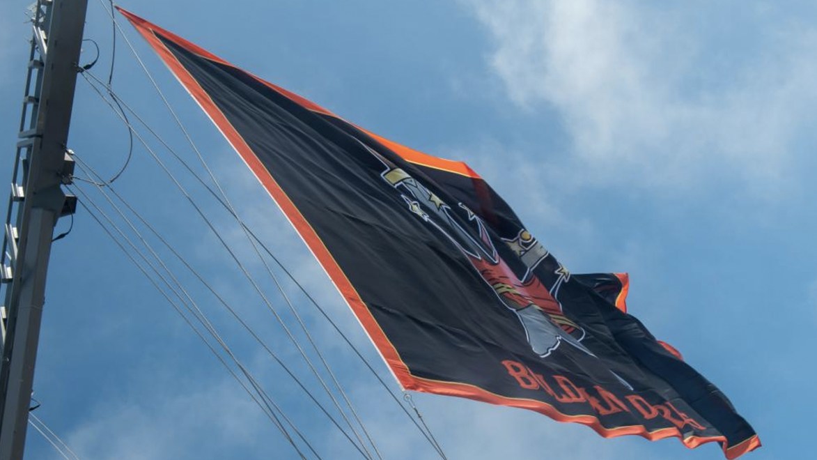 We salute the USS Decatur for flying a swashbuckling battle flag