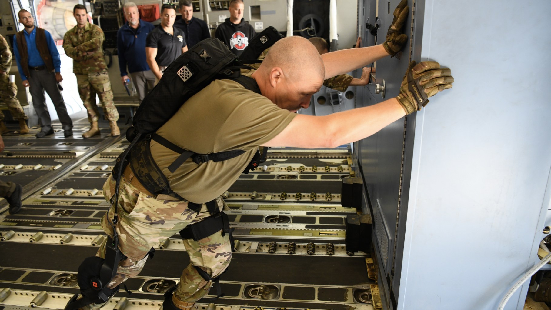 The Air Force is testing a new exoskeleton to lighten the load for airmen