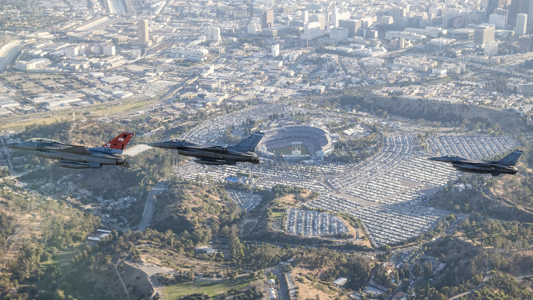 Air Force F-16 pilots intercept a Cessna intruding Biden’s airspace