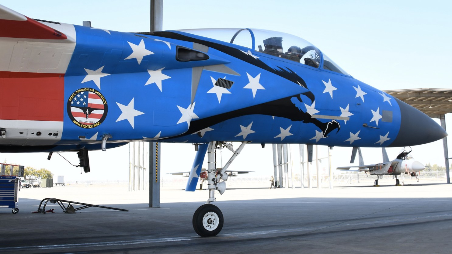 Air National Guard F-15 has the most American paint job ever