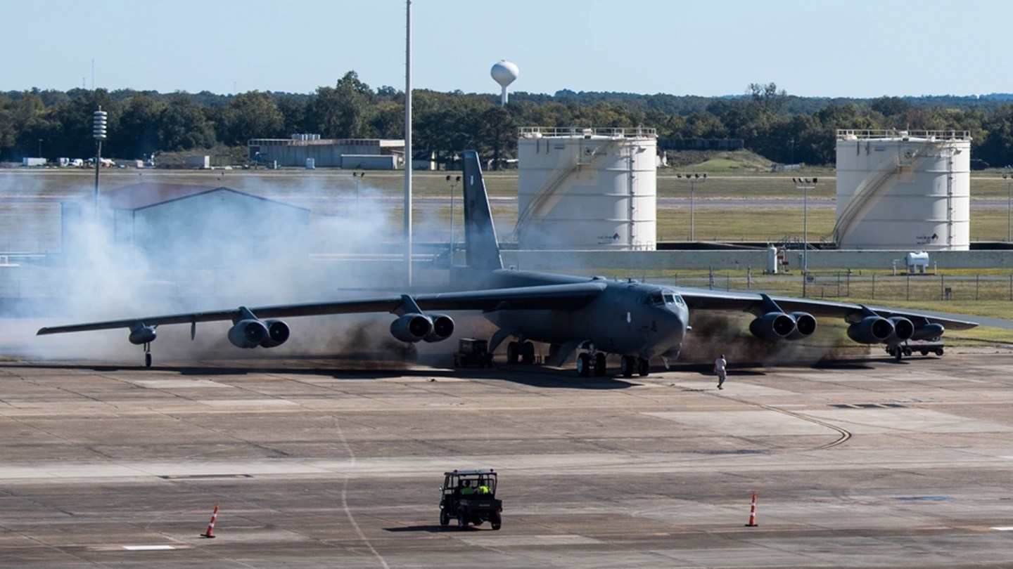Why the Air Force sometimes uses explosives to start up B-52 bombers