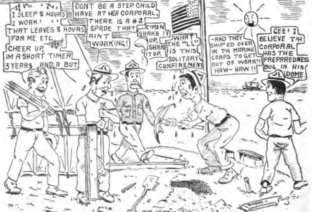 These old Marine Corps cartoons show that some things never change