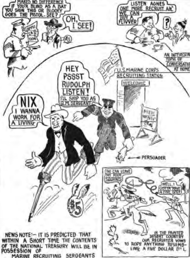 These old Marine Corps cartoons show that some things never change