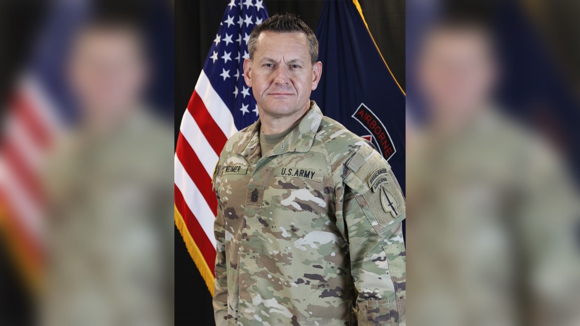 The next Sgt. Maj. of the Army is a decorated Green Beret
