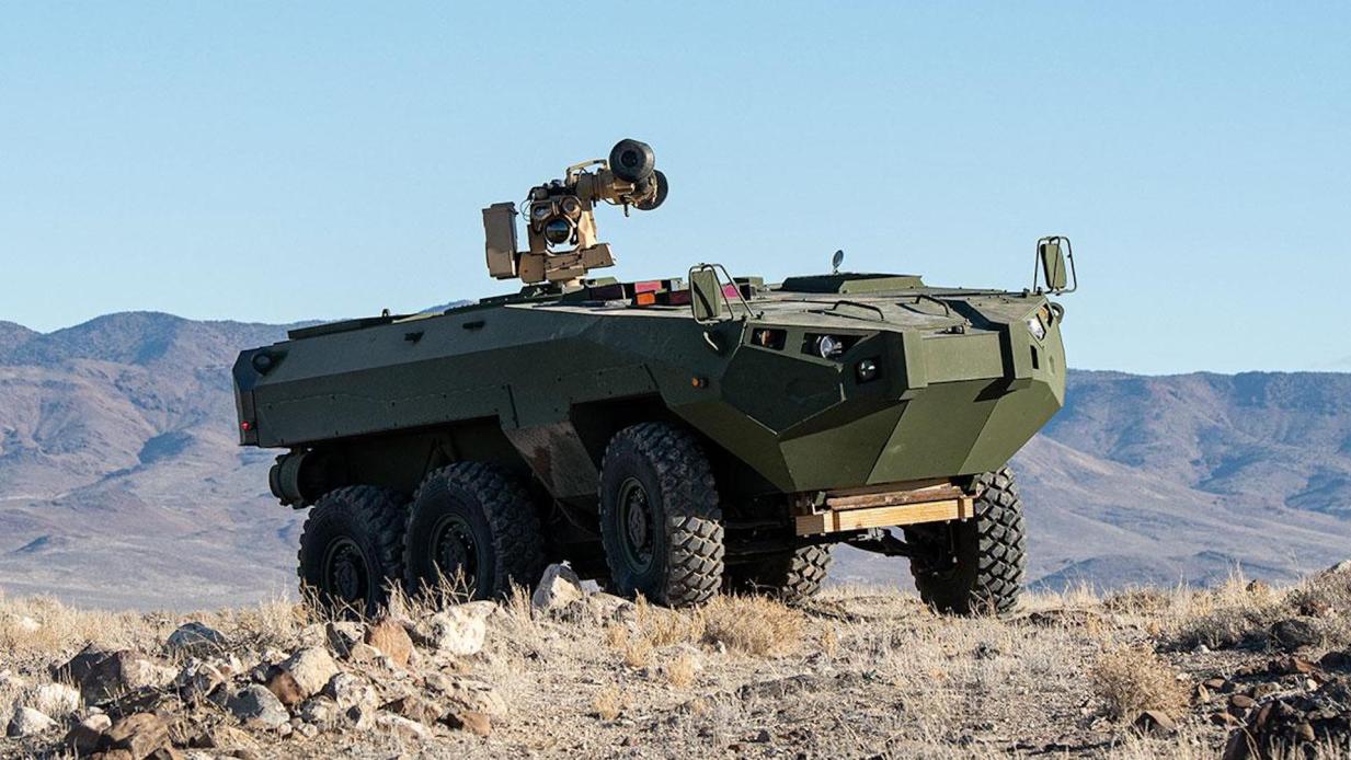 Marine Corps receives first Advanced Reconnaissance Vehicle prototype