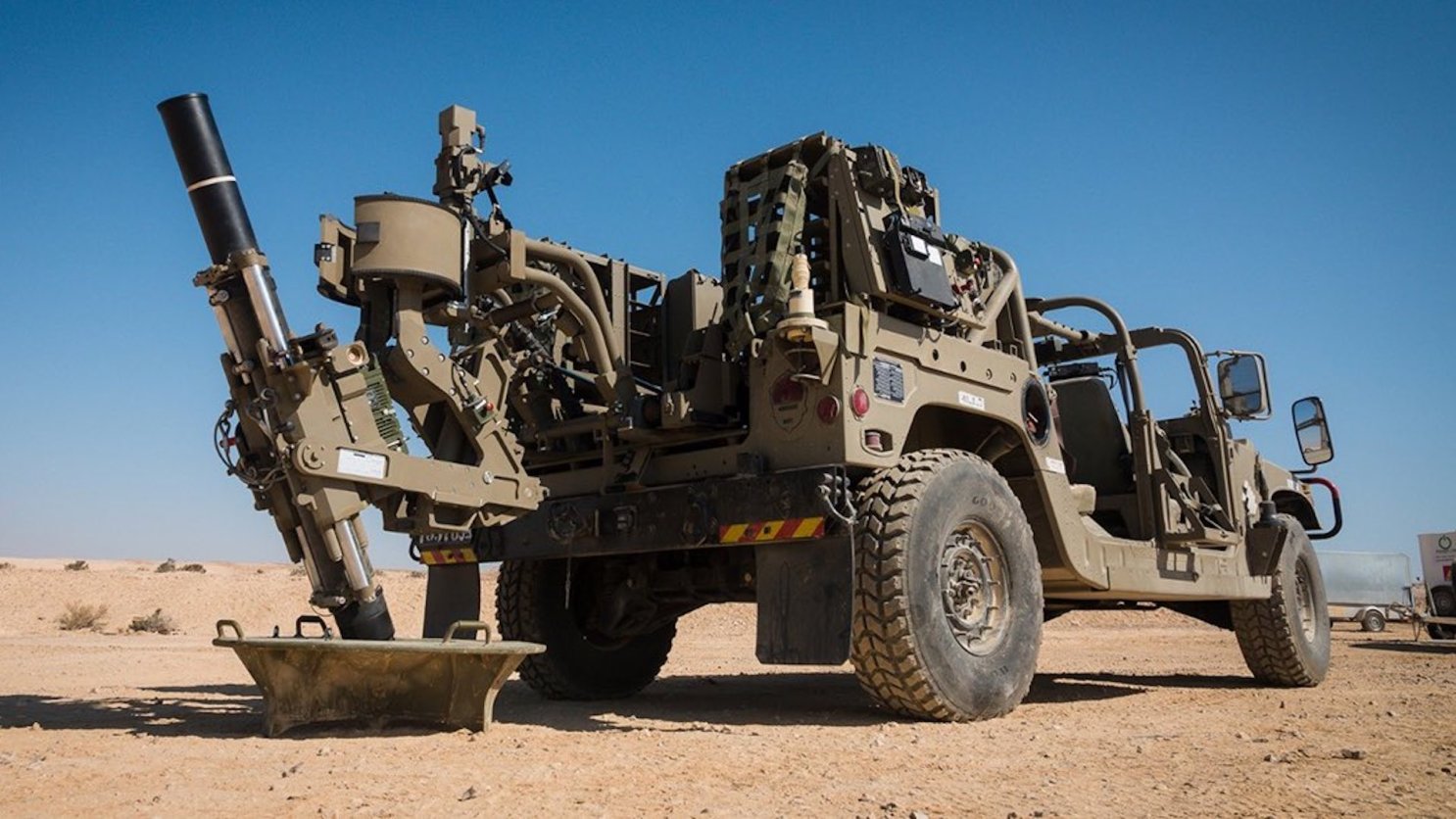 Green Berets are testing a new highly mobile 120mm mortar system