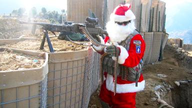What it’s like to spend Christmas in combat