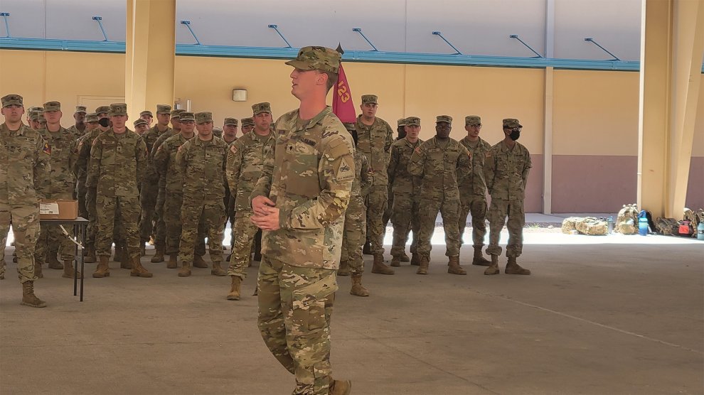 The Fort Bliss ‘bone marrow guy’ registers soldiers to save lives