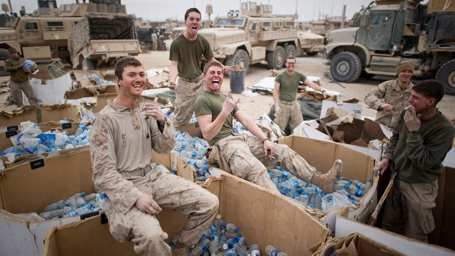 Marines outwitted an AI security camera by hiding in a cardboard box