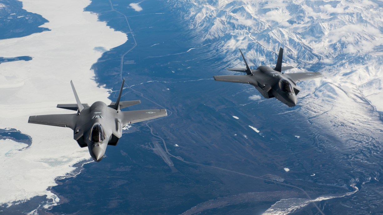 US Air Force fighter jets conduct back-to-back intercepts of Russian aircraft near Alaska