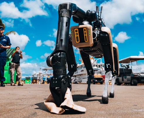 Robot dogs are taking over the US military