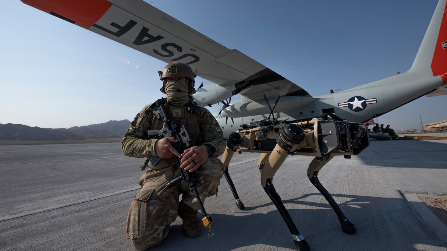 Robot dogs are taking over the US military
