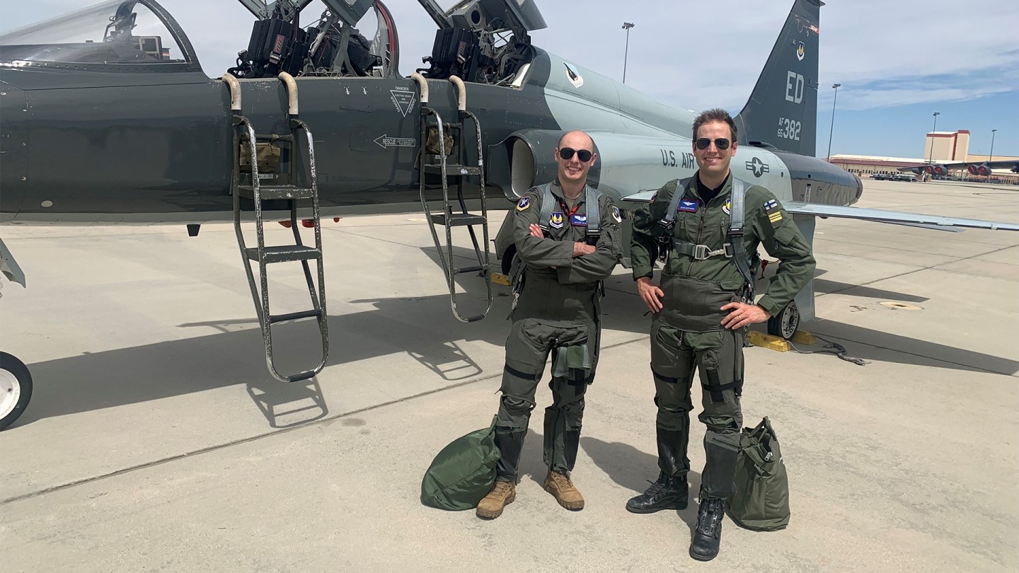 Finnish pilot flies first mission with the Air Force after country ...