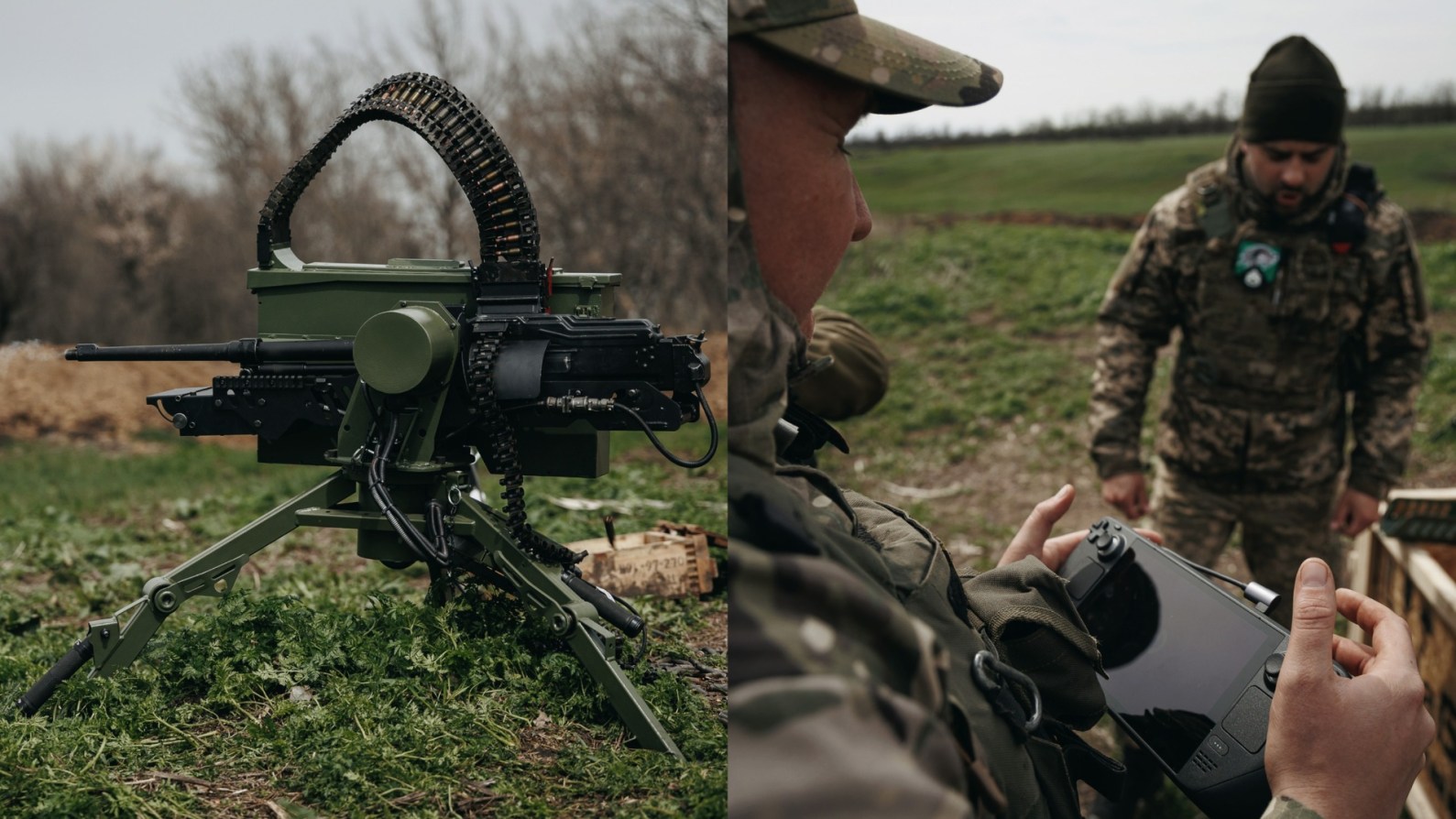 Ukrainian soldiers use Steam Deck controller for machine gun turret