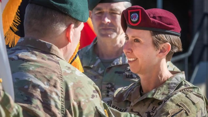 Army Special Operations Command gets first female senior enlisted leader